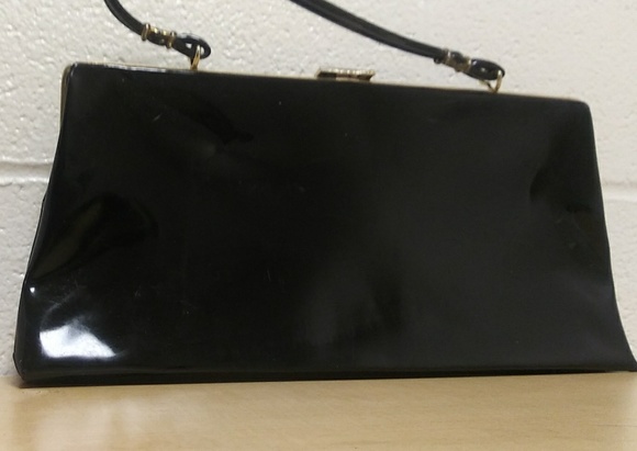 Vintage | Bags | Vintage 95s Patent Leather Frame Purse | Poshmark